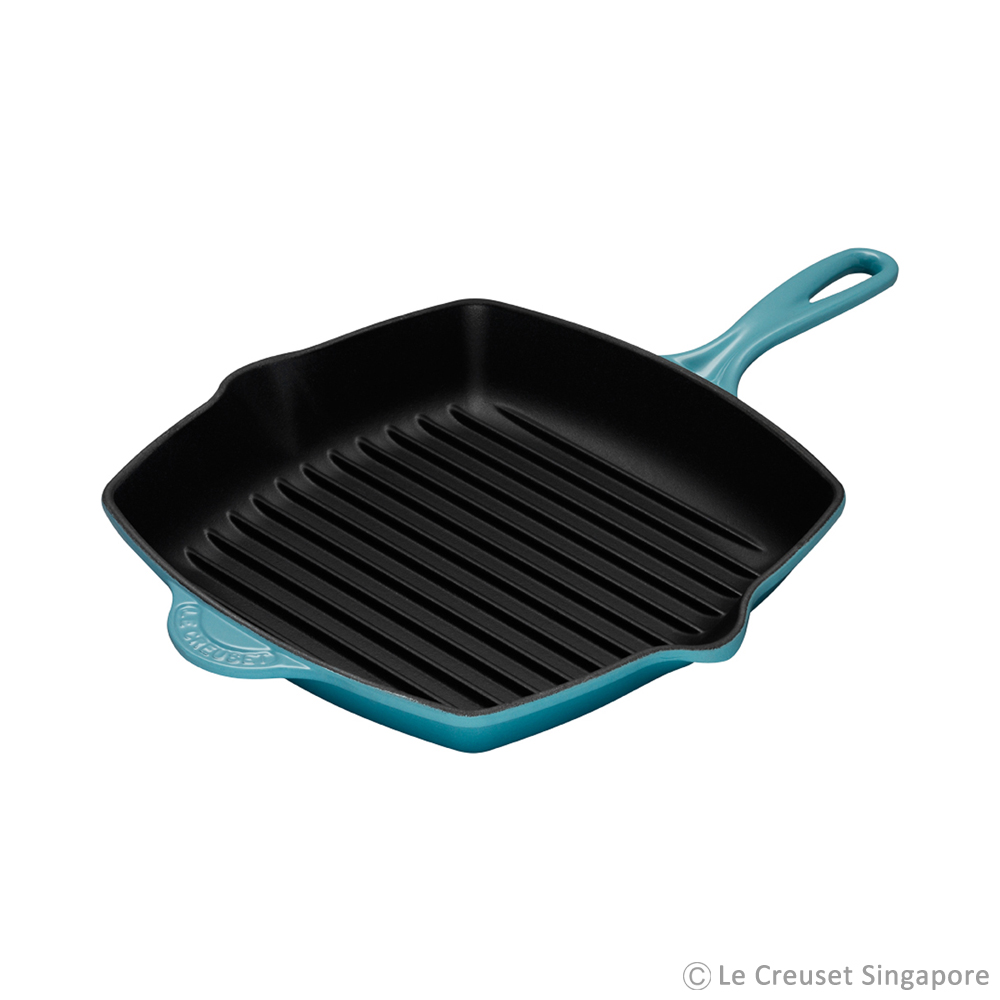 Products | Cast Iron | Grills | Square Skillet Grill | Le Creuset ...