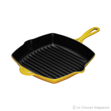 Products | Cast Iron | Grills | Square Skillet Grill | Le Creuset ...