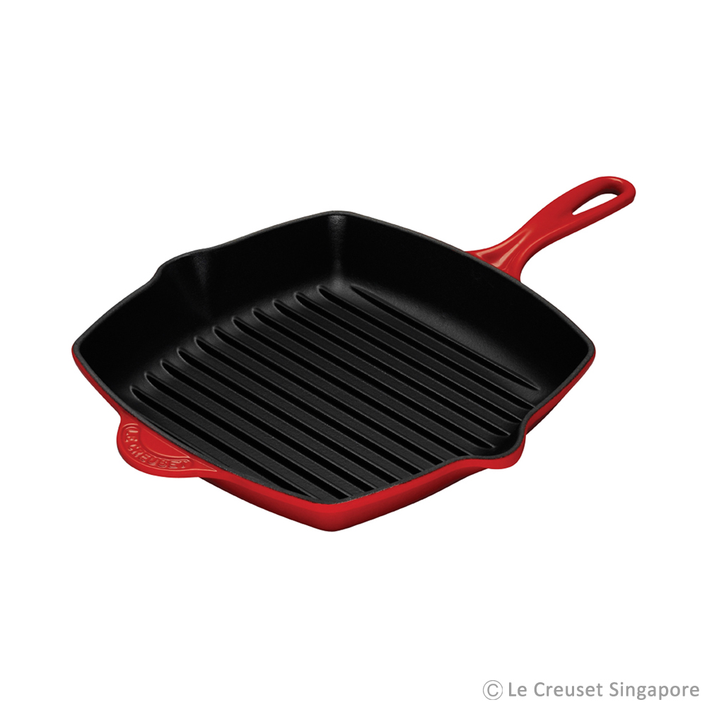Products | Cast Iron | Grills | Square Skillet Grill | Le Creuset ...